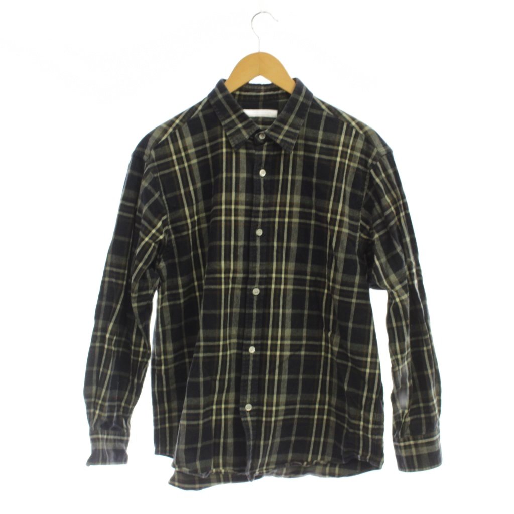 【中古】ジャーナルスタンダード JOURNAL STANDARD 23AW シャツ S グレー 茶 チェック柄 長袖 /JP メンズ 【ベクトル 古着】 260512ブランドジャーナルスタンダード JOURNAL STANDARD表記サイズ...