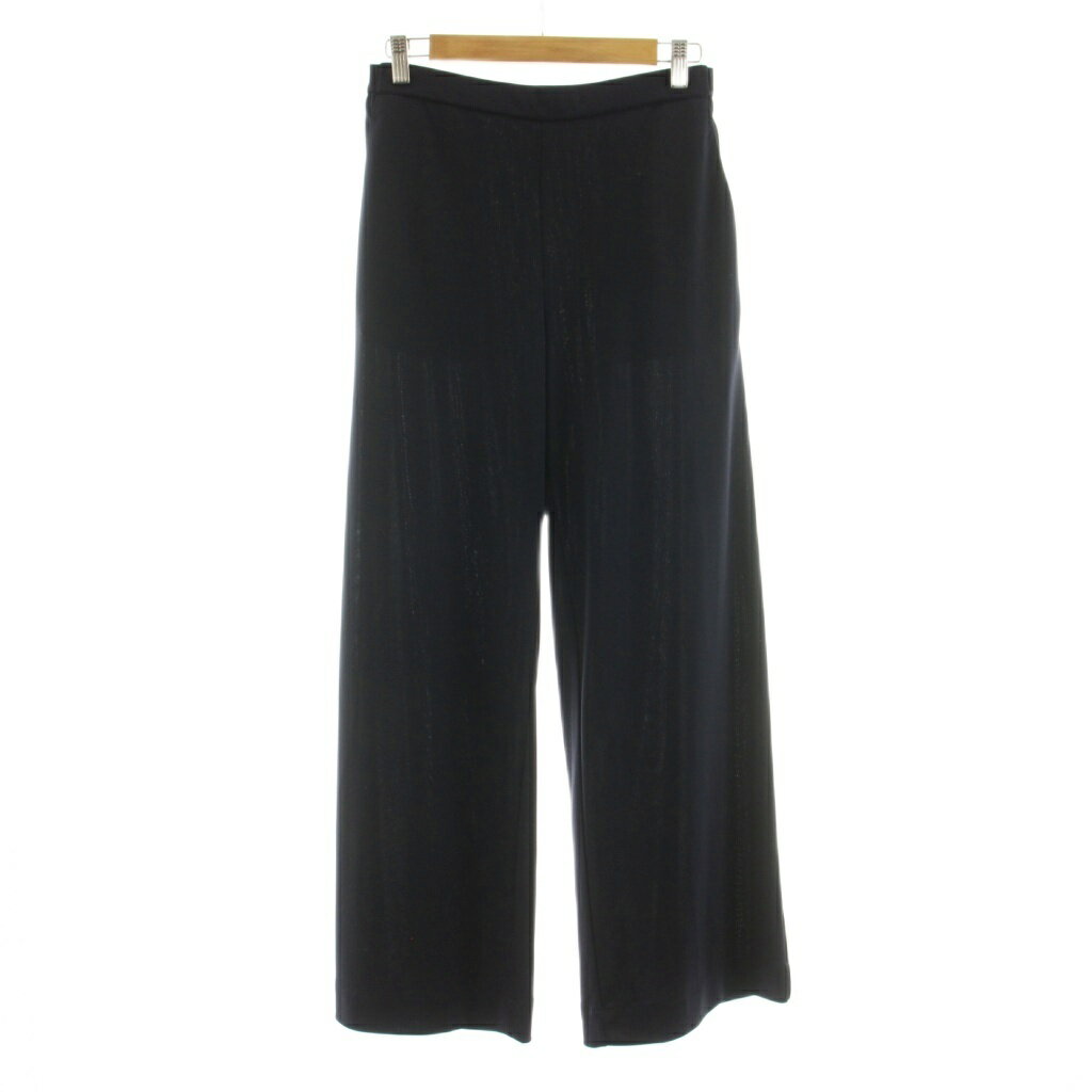 【中古】ドゥーズィエムクラス DEUXIEME CLASSE RAW+Soft WIDEパンツ ワイドパンツ イージー とろみ素材 36 紺 ネイビー 19030560006830 /KU レディース 【ベクトル 古着】 260515ブラン...