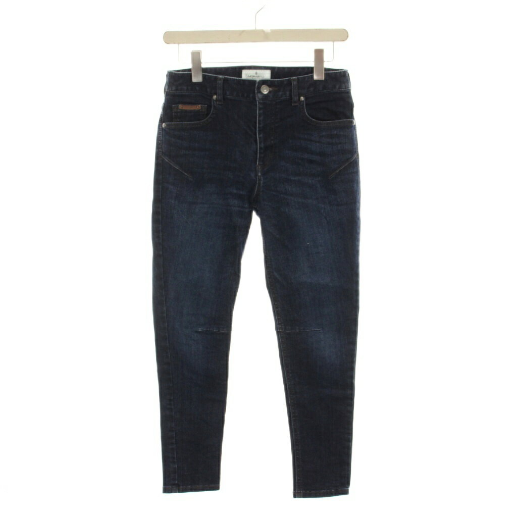 【中古】モラビト MORABITO デニムパンツ スキニー ジーンズ 38 紺 ネイビー 2113-42211 /YM レディース 【ベクトル 古着】 260518ブランドモラビト MORABITO表記サイズ38実寸サイズウエスト：70cm...