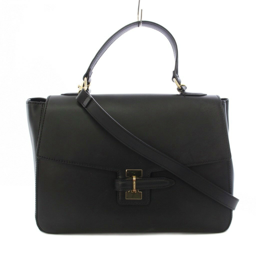 【中古】イアクッチ IACUCCI ムーサ TOTE RUGA ショルダーバッグ ハンドバッグ 2WAY レザー 黒 ブラック /TK レディース 【ベクトル 古着】 260605ブランドイアクッチ IACUCCI実寸サイズ持ち手の長さ：3...