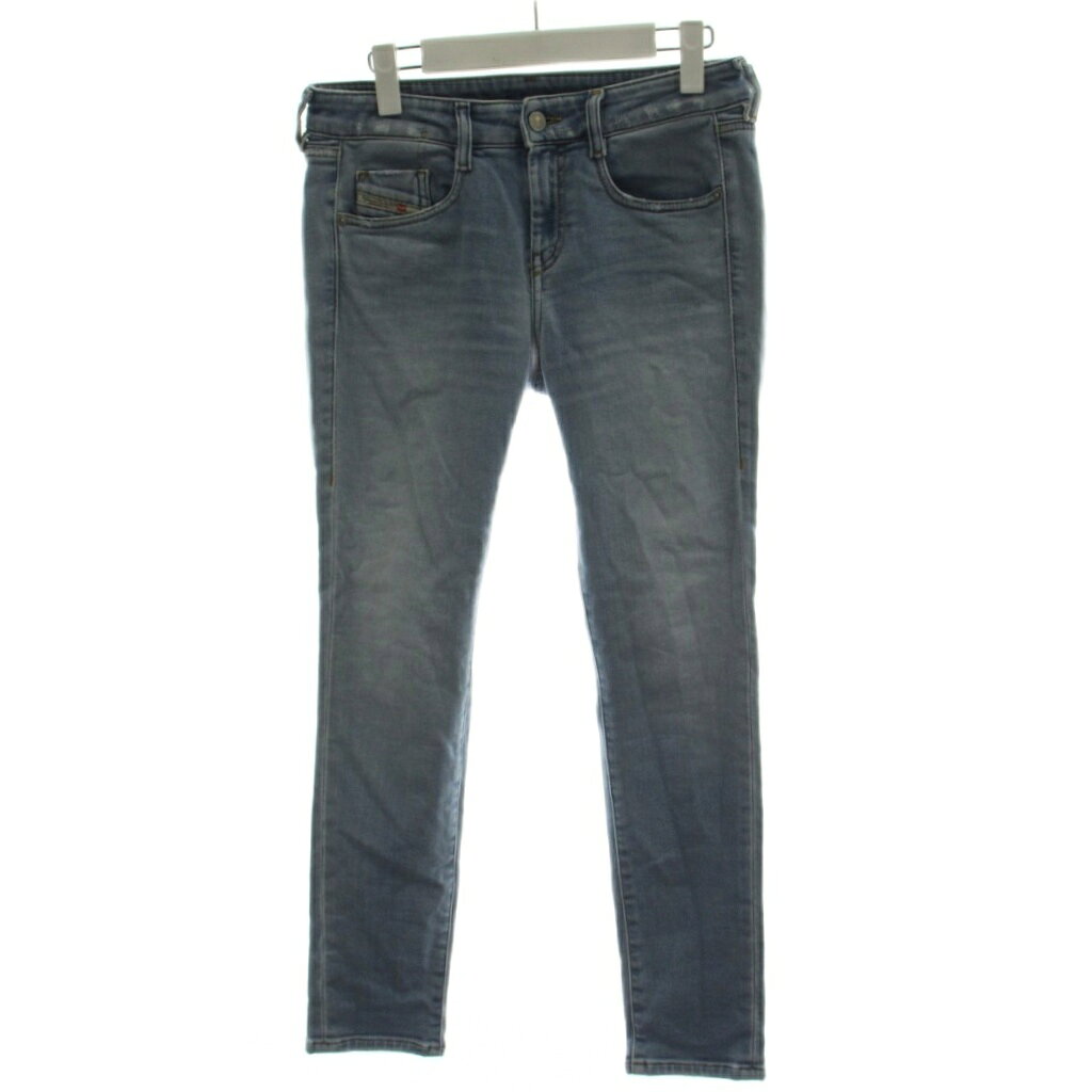 【中古】ディーゼル DIESEL ジョグジーンズ デニムパンツ スキニー W25 水色 長ズボン D-OLLIES-T /GG55 レディース 【ベクトル 古着】 260706ブランドディーゼル DIESEL表記サイズW25実寸サイズウエス...