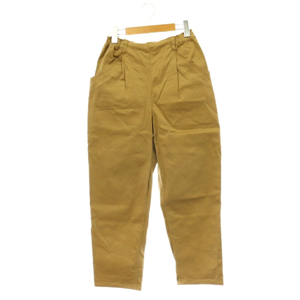 【中古】ステラシフォン STELLA CIFFON パンツ イージー コットン 36 ベージュ /NR ■MA レディース 【ベクトル 古着】 260719ブランドステラシフォン STELLA CIFFON表記サイズ36実寸サイズウエスト：...