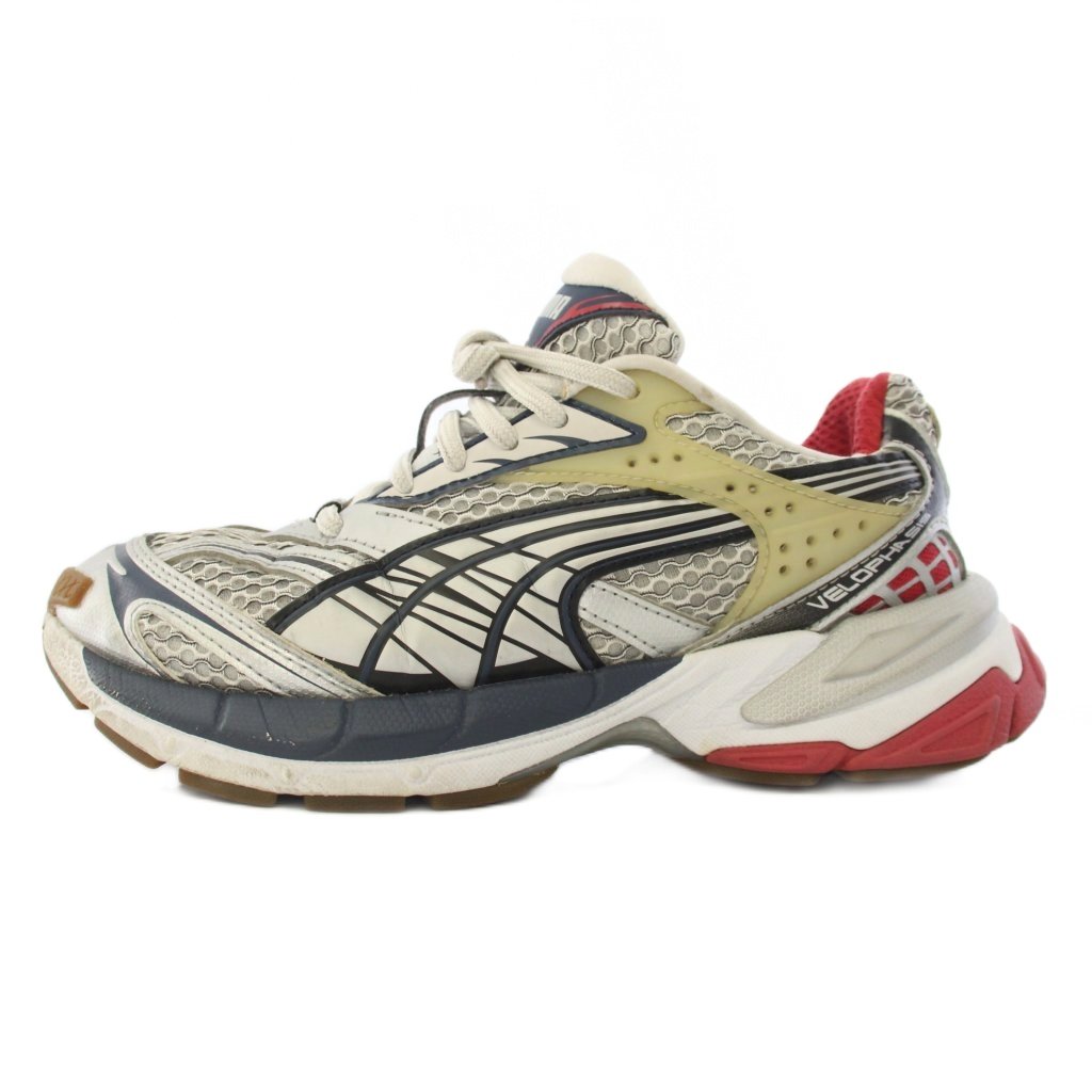 【中古】プーマ PUMA VELOPHASIS PHASED スニーカー ダッドスニーカー US5.5 シルバー 389365-10 /TK レディース 【ベクトル 古着】 260724ブランドプーマ PUMA表記サイズUS5.5実寸サイズ...