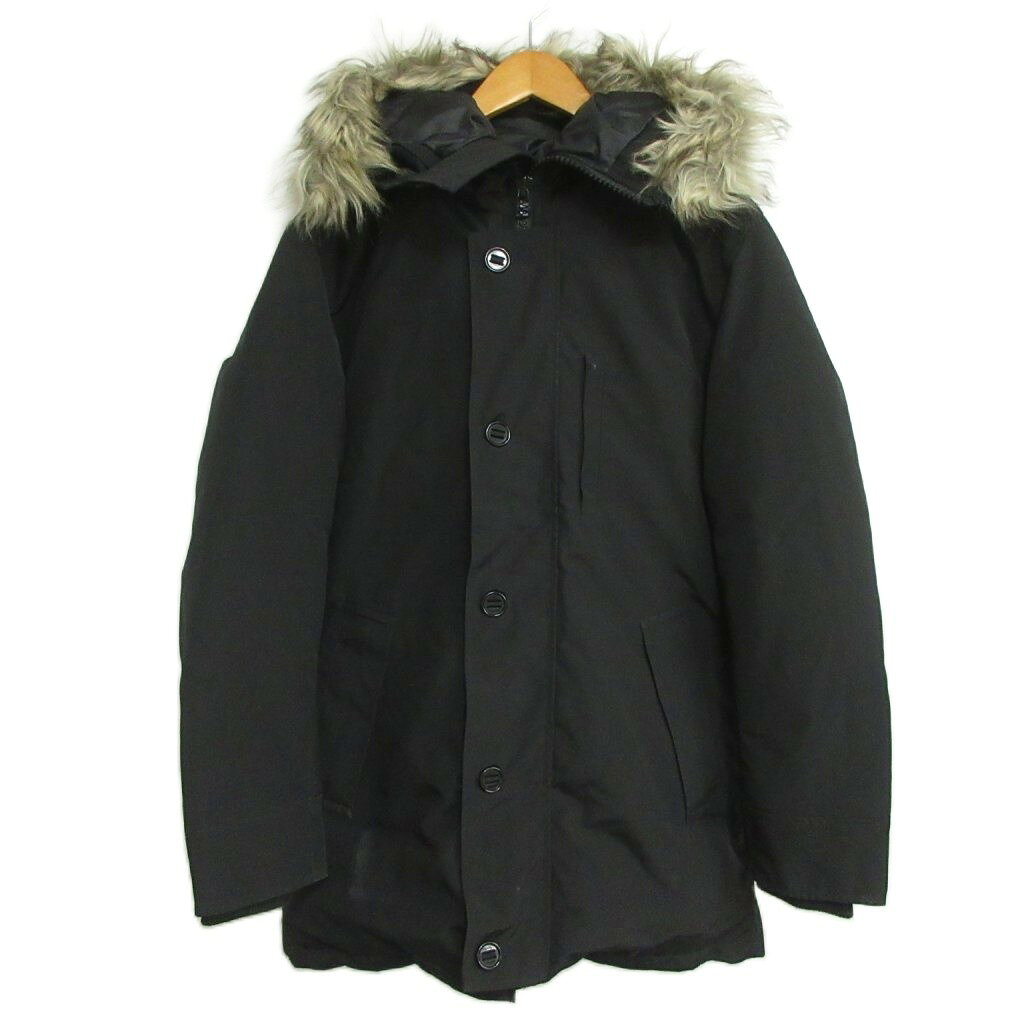 【中古】チャオパニック CIAOPANIC Canadian Colonial Down ダウンジャケット 肉厚 フェイクファー M 黒 ブラック IBO96 メンズ 【ベクトル 古着】 260522ブランドチャオパニック CIAOPANI...