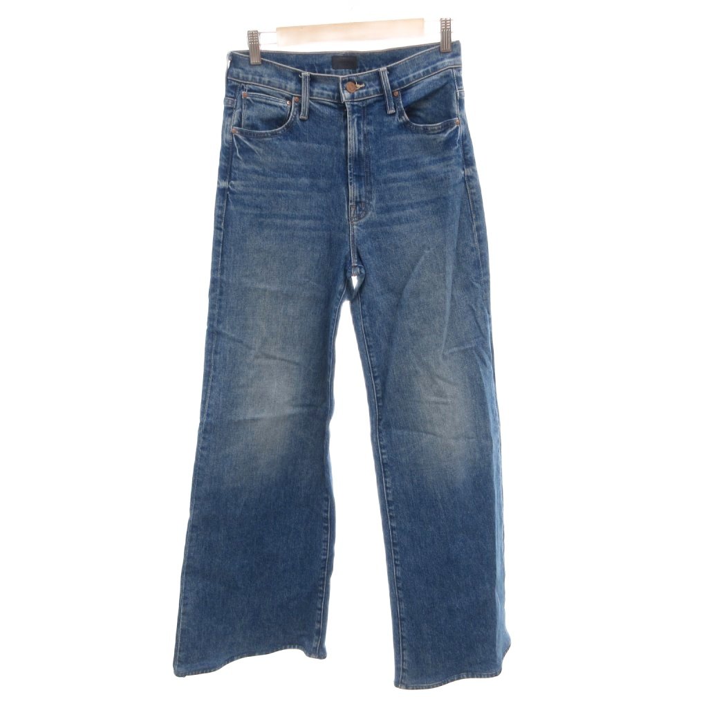 【中古】マザー mother The Ditcher Roller Zip Sneak Jeans デニムパンツ ジーンズ フレア ブーツカット 24 インディゴ /FF レディース 【ベクトル 古着】 260706ブランドマザー moth...