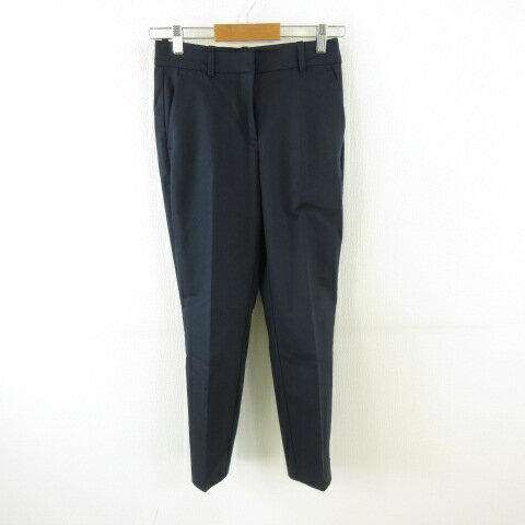 【中古】エイチ&エム H&M スラックス テーパードパンツ ロング 紺 34 *T531 レディース 【ベクトル 古着】 260121ブランドエイチ&エム H&M表記サイズEUR 34 US 2 CA 2 MX 2 CN 155/64A実寸...