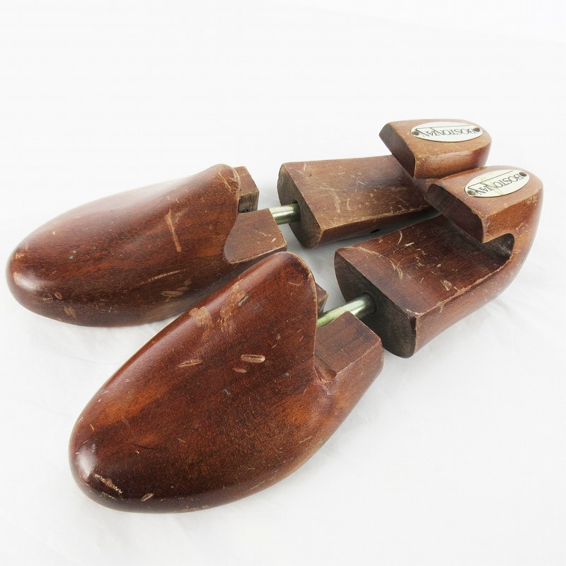 【中古】BOSTONIAN ボストニアン シューツリー シューキーパー 木製 ブラウン 革靴 メンズ 【ベクトル 古着】 251221実寸サイズ全長25.5（正常時）　23.5cm（伸縮時）　素材木製状態・使用に伴う薄汚れや傷部分あり 商品...