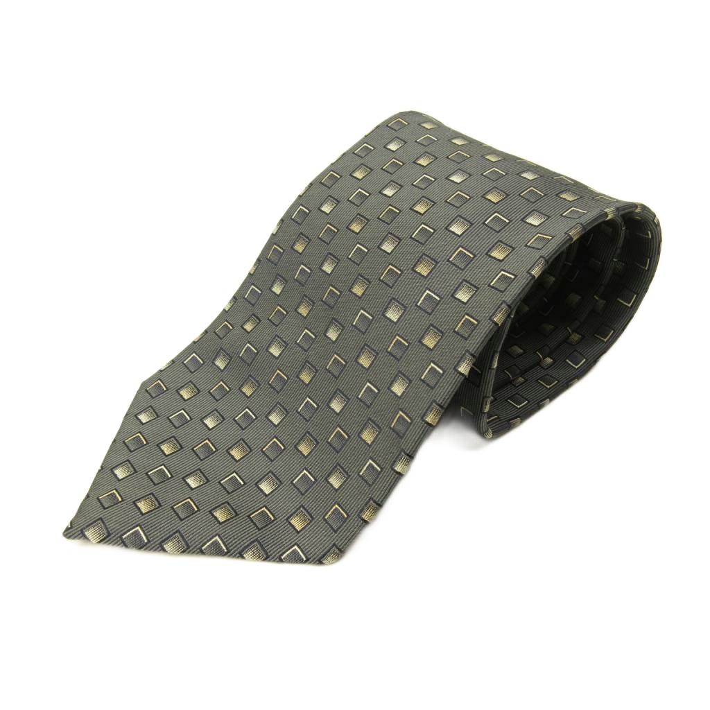 【中古】イヴサンローラン YVES SAINT LAURENT シルク ネクタイ ビジネス 総柄 グレー系 メンズ 【ベクトル 古着】 260317ブランドイヴサンローラン YVES SAINT LAURENT表記サイズ--実寸サイズ大剣 ...