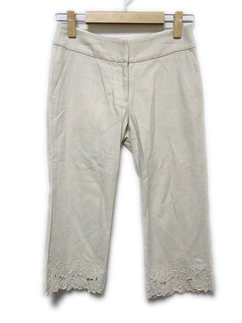 【中古】ユナイテッドアローズ UNITED ARROWS パンツ ボトムス カプリ丈 無地 ベージュ レディース 【ベクトル 古着】 190710 ベクトルプレミアム店ブランドユナイテッドアローズ UNITED ARROWS表記サイズ表記な...