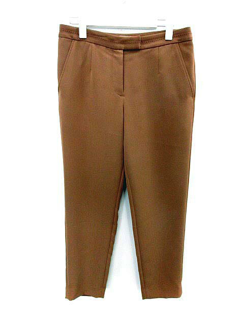 【中古】エッフェビームス EFFE BEAMS パンツ テーパード 38 茶 /SN12 ● ■AC レディース 【ベクトル 古着】 171206 ブランド古着ベクトルプレミアム店ブランドエッフェビームス EFFE BEAMS表記サイズ38...