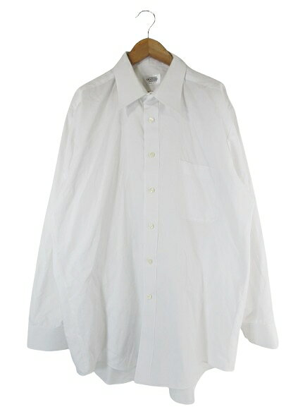 【中古】SHAPORD シャポード シャツ ワイシャツ ビジネス サイズ41-82 白 QQQ メンズ 【ベクトル 古着】 251109表記サイズ41-82実寸サイズ肩幅：50cm　身幅：58cm　袖丈：58cm　着丈：80cm　　素材ポリ...