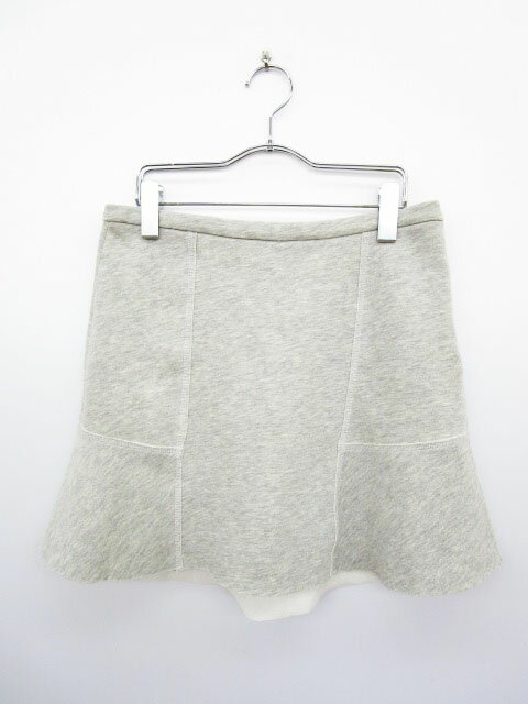 【中古】ザラ ZARA TRAFALUC スカート ミニ フレア スウエット M グレー レディース 【ベクトル 古着】 170410 ブランド古着ベクトルプレミアム店ブランドザラ ZARA表記サイズM実寸サイズウエスト：70cm　ヒップ：...