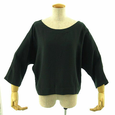 【中古】グーコミューン gout commun カットソー ドルマンスリーブ 日本製 グリーン系 深緑 38 レディース 【ベクトル 古着】 200327 ベクトルプレミアム店ブランドグーコミューン gout commun表記サイズ38（日...