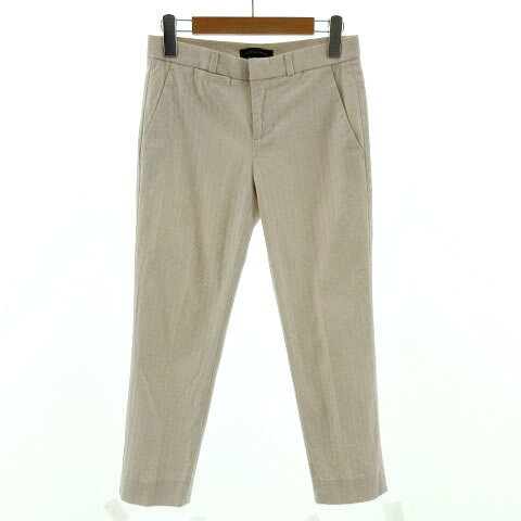 【中古】バナナリパブリック BANANA REPUBLIC パンツ スラックス スリム 総柄 ベージュ OOS レディース 【ベクトル 古着】 210929ブランドバナナリパブリック BANANA REPUBLIC表記サイズOOS ※実寸サ...