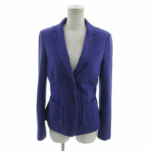 【中古】ストラネスブルー STRENESSE BLUE ジャケット テーラードカラー 長袖 シングル 2B ブルー系 ブルーパープル 38 レディース 【ベクトル 古着】 230818ブランドストラネスブルー STRENESSE BLUE表...