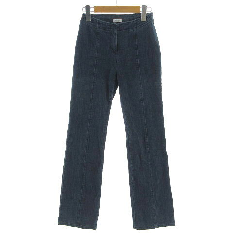 【中古】マックス&コー MAX&CO. パンツ デニム ストレート ストレッチ イタリア製 コットン混 ブルー 青 38 レディース 【ベクトル 古着】 231011ブランドマックス&コー MAX&CO.表記サイズI/J 38 GB 06 ...