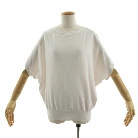 【中古】アンタイトル UNTITLED カットソー ニット BA153-12555JJ 半袖 ドルマンスリーブ ライトピンクベージュ 0 レディース 【ベクトル 古着】 231023ブランドアンタイトル UNTITLED表記サイズ0（日本サ...