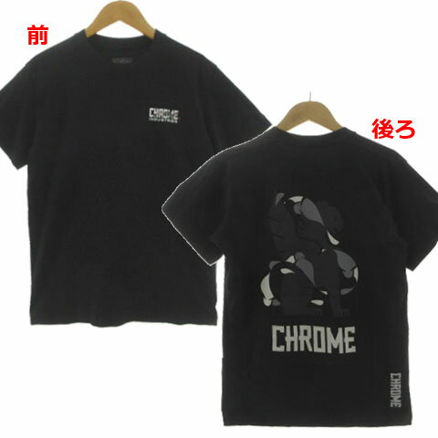 【中古】CHROME クローム Limestone cave TEE MHAK Ver.1 ユーティリティ 水陸両用 UVカット ムラサキスポーツ限定 JP233 コットン混 ブラック 黒 S メンズ 【ベクトル 古着】 250502表記サ...
