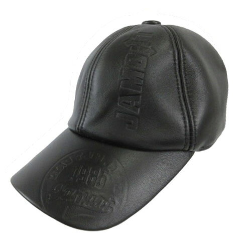 【中古】JAMONT 本革 レザーキャップ ブラック 黒 大号 メンズ 【ベクトル 古着】 260713表記サイズ大号サイズ（サイズ調整可能） 実寸サイズをご確認下さい。実寸サイズつば：7.5cm　頭周り：約55-61（調整可能）cm　※実...