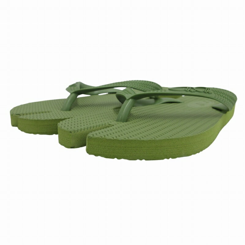 【中古】未使用品 コールコール COLE COLE タビ ビーチサンダル トングサンダル 5 22.0cm 緑 グリーン /HD2 0831 ■GY25 ●TZ レディース 【ベクトル 古着】 240831表記サイズ5(日本表記22.0cm...