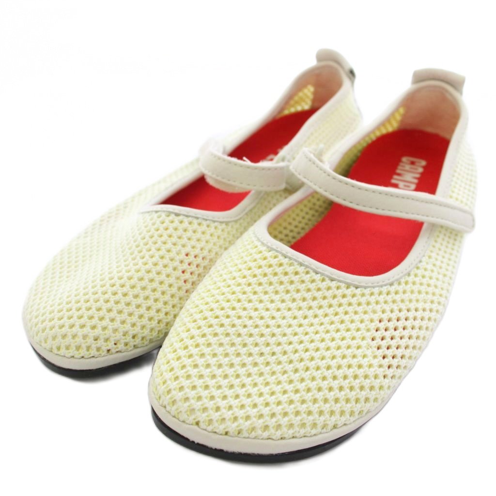【中古】カンペール CAMPER RIGHT NINA パンプス フラットシューズ 37 白 K201402-007 /BM ■BM レディース 【ベクトル 古着】 260127ブランドカンペール CAMPER表記サイズ37実寸サイズ最大幅...