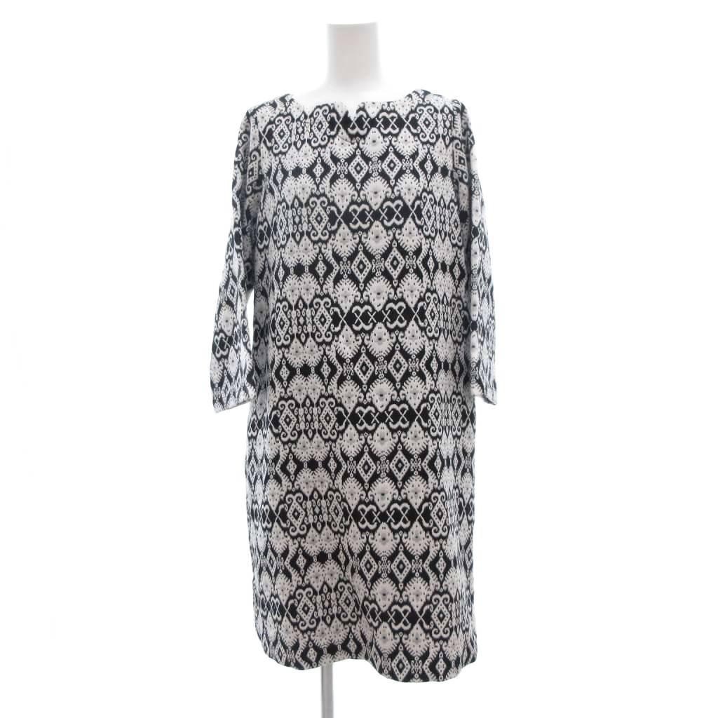 【中古】ザンパ ZAMPA STYLE ZAMPA FOR THE HOLIDAYS ワンピース ミモレ ロング ジャガード M 白 ホワイト 黒 ブラック /JS ■GY66 レディース 【ベクトル 古着】 260131ブランドザンパ Z...