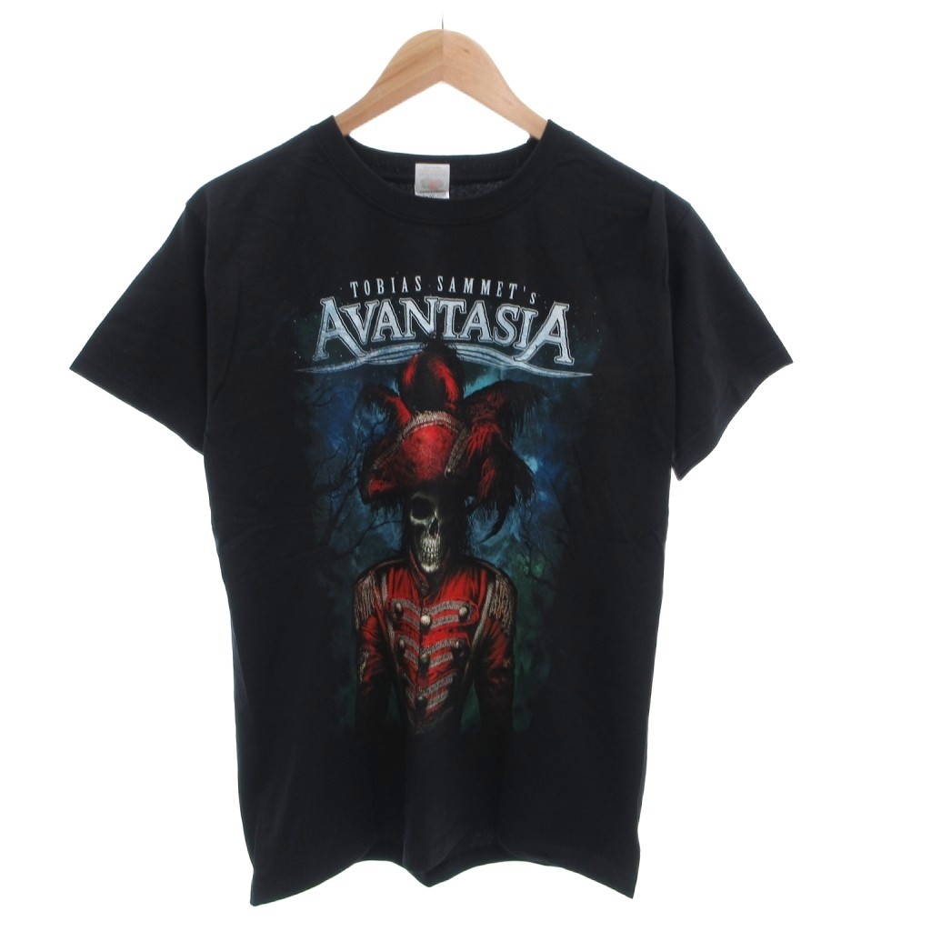 【中古】フルーツオブザルーム FRUIT OF THE LOOM 美品 Tシャツ M 黒 ブラック プリント 半袖 ラウンドネック /IL ■ECF004 メンズ 【ベクトル 古着】 260419ブランドフルーツオブザルーム FRUIT O...