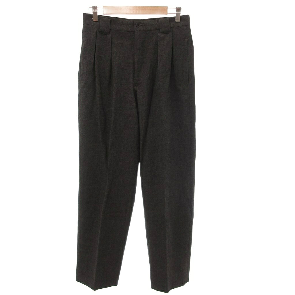 【中古】セデクションニコル SEDUCTION DE NICOLE 美品 スラックス パンツ 46 テーパード 2タック グレー /KB ■ECF007 メンズ 【ベクトル 古着】 260716ブランドセデクションニコル SEDUCTION...