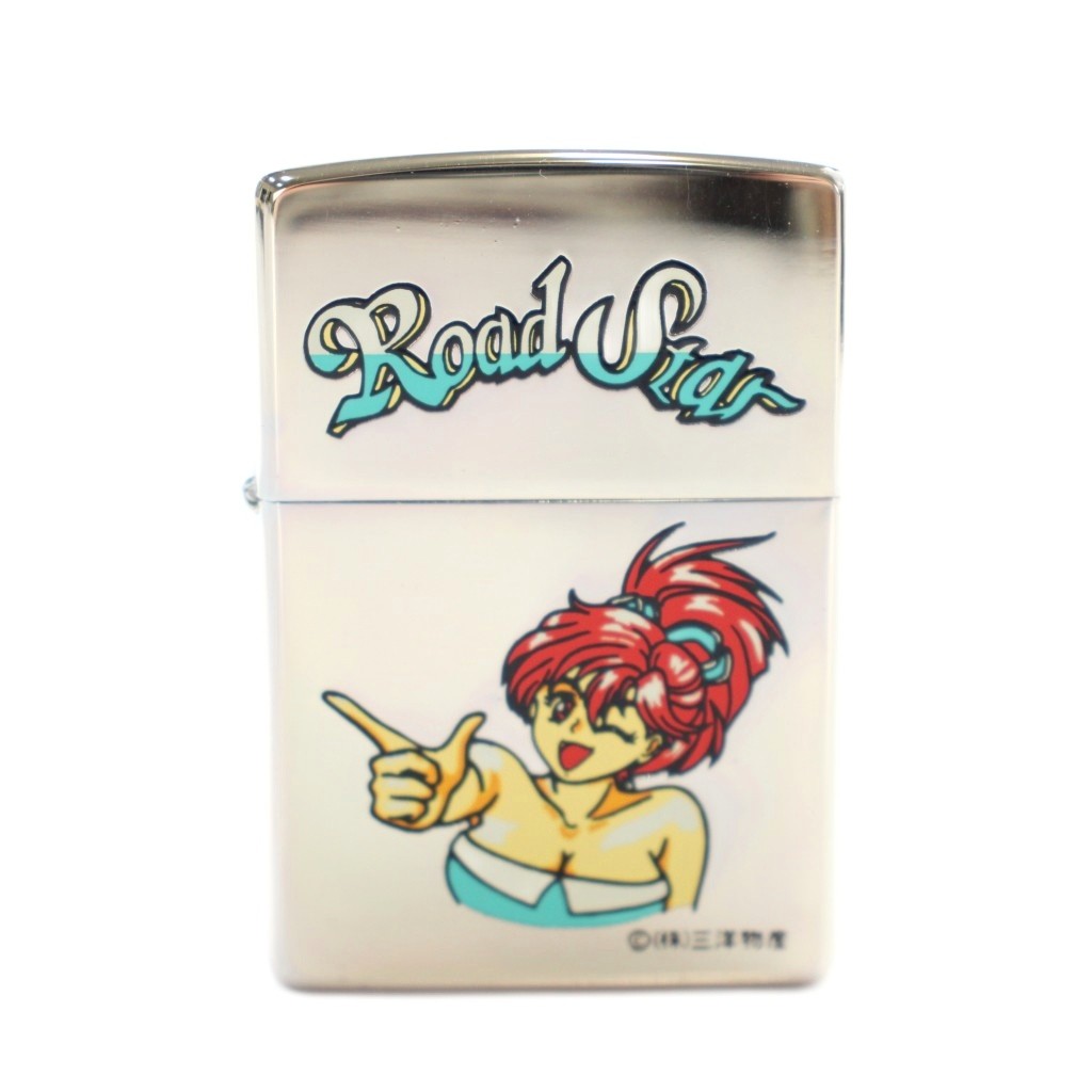 【中古】ジッポー ZIPPO ロードスター Road Star ガール オイルライター 喫煙具 タバコ シルバー色 /XZ ■GY11 その他 【ベクトル 古着】 260215ブランドジッポー ZIPPO実寸サイズヨコ：3.5cm　タテ：5...