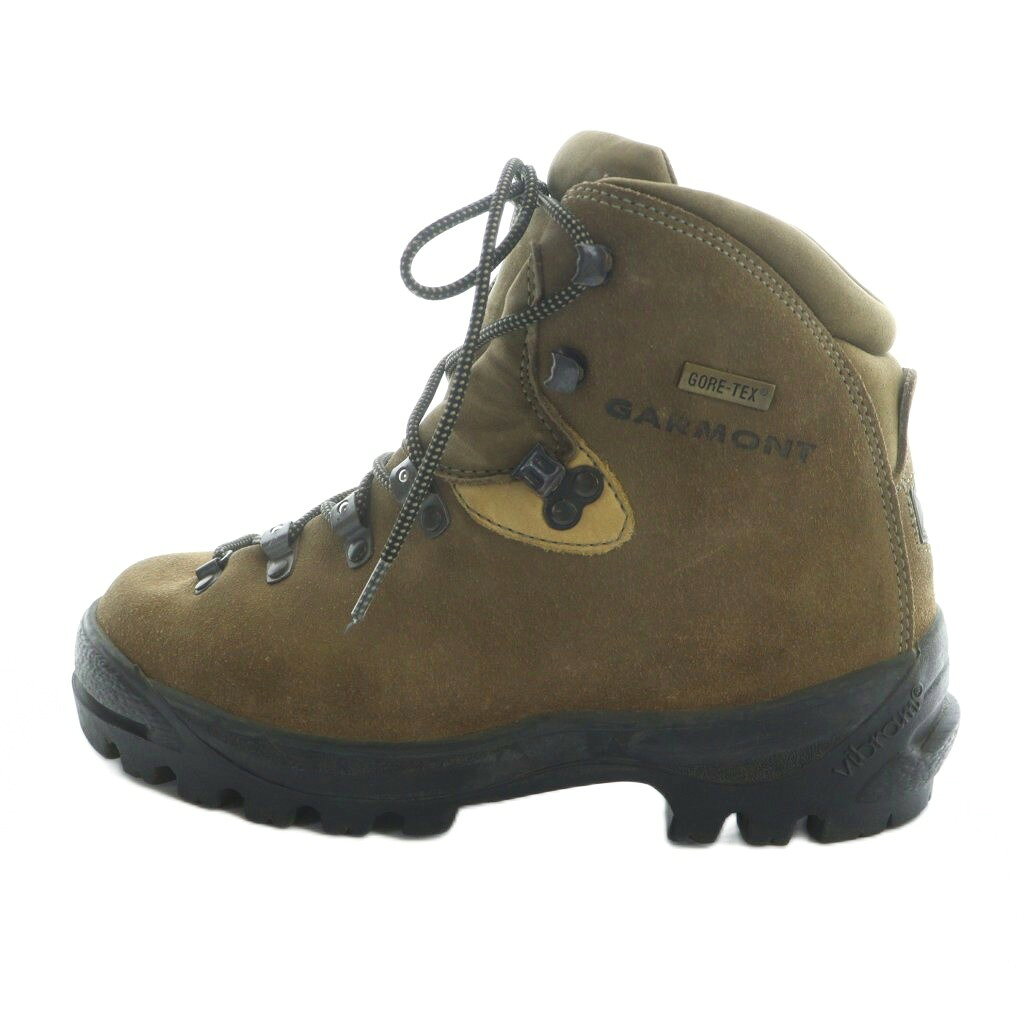 【中古】ガルモント GARMONT トップイージーGTX ブーツ 登山靴 スエード ロゴ UK6.5 25-25.5cm 茶 ブラウン ■GY18 /MQ メンズ 【ベクトル 古着】 260130表記サイズUK6.5実寸サイズ筒周り：約38...
