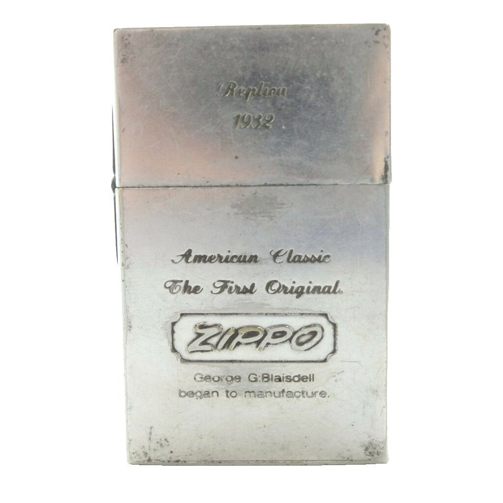 【中古】ジッポー ZIPPO 1932replica レプリカ オイルライター 喫煙具 喫煙グッズ 火花確認済 シルバーカラー /MW ■GY18 その他 【ベクトル 古着】 260710ブランドジッポー ZIPPO実寸サイズ約37×62×...
