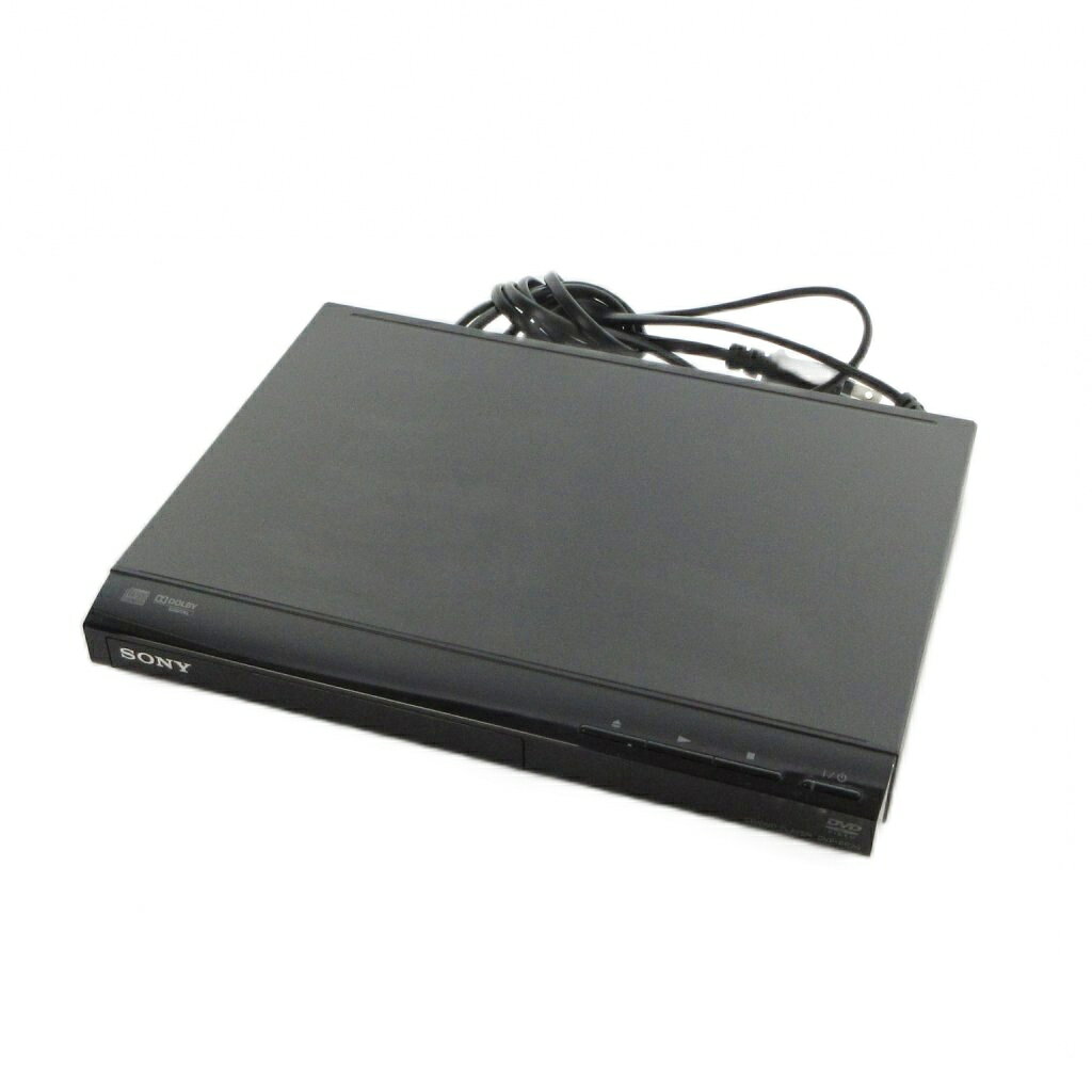 【中古】ソニー SONY DVP-SR20 DVDプレーヤー コンパクト 再生専用 動作確認済 黒 ブラック ■GY11 /MQ その他 【ベクトル 古着】 260702表記サイズ実寸サイズをご参考ください。実寸サイズ約27×21cm　素材...