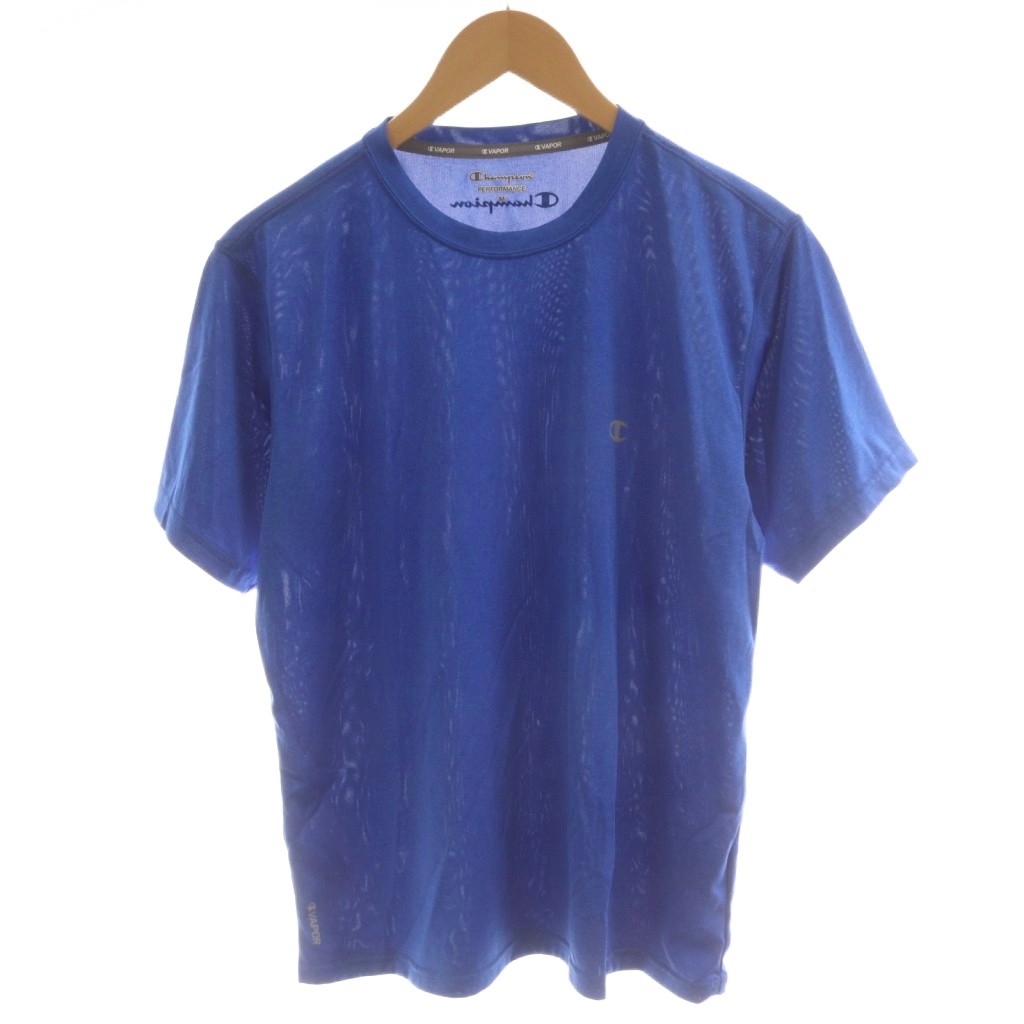 【中古】チャンピオン CHAMPION Tシャツ カットソー 半袖 ロゴ M 青 ブルー /AN59 ■GY03 メンズ 【ベクトル 古着】 260505ブランドチャンピオン CHAMPION表記サイズM実寸サイズ肩幅：約43cm　身幅：約...