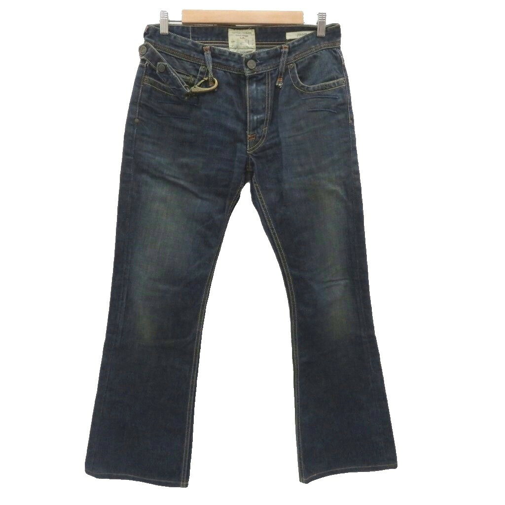 【中古】タヴァニティ ソー ジーンズ Taverniti So Jeans デニムパンツ ジーンズ ストレート 31 紺 ネイビー アンクル丈 /HO64 ■GY99 メンズ 【ベクトル 古着】 260518表記サイズ31実寸サイズウエスト...