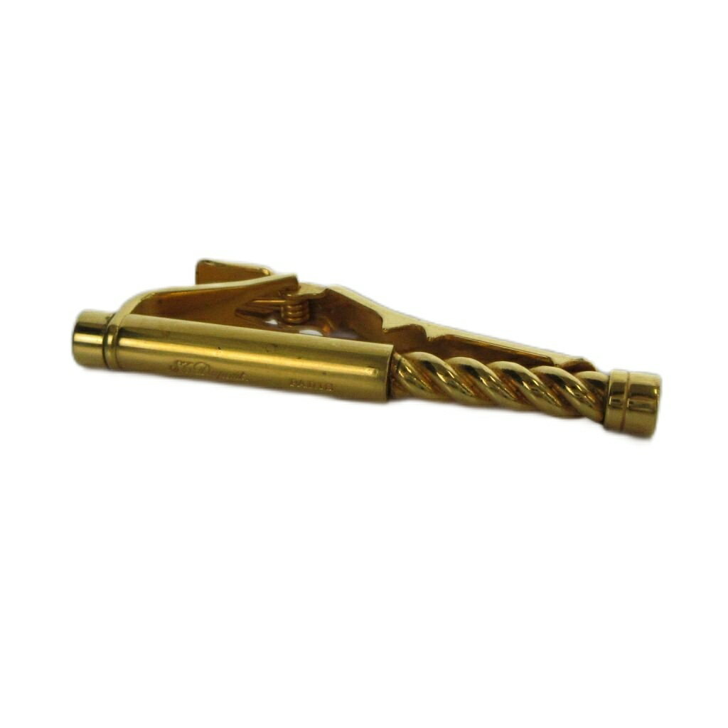 【中古】エステーデュポン S.T.DUPONT ネクタイピン ロゴ アクセサリー クリップ式 ゴールド色 ■GY11 /MQ メンズ 【ベクトル 古着】 260530ブランドエステーデュポン S.T.DUPONT表記サイズ実寸サイズをご参考...