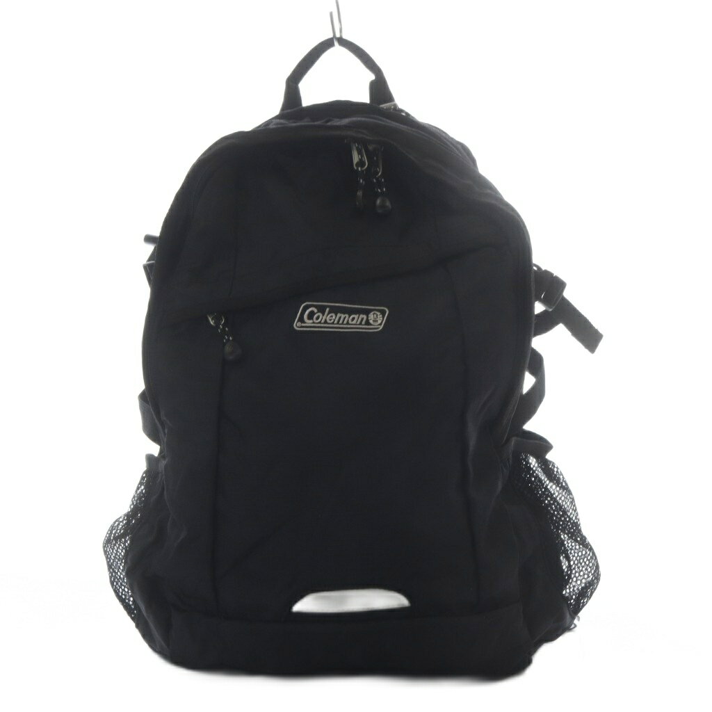 【中古】コールマン COLEMAN バッグ リュックサック バックパック ナイロン ロゴ ブラック /YO10 ■GY11 メンズ レディース 【ベクトル 古着】 260627ブランドコールマン COLEMAN実寸サイズ持ち手の長さ：19c...