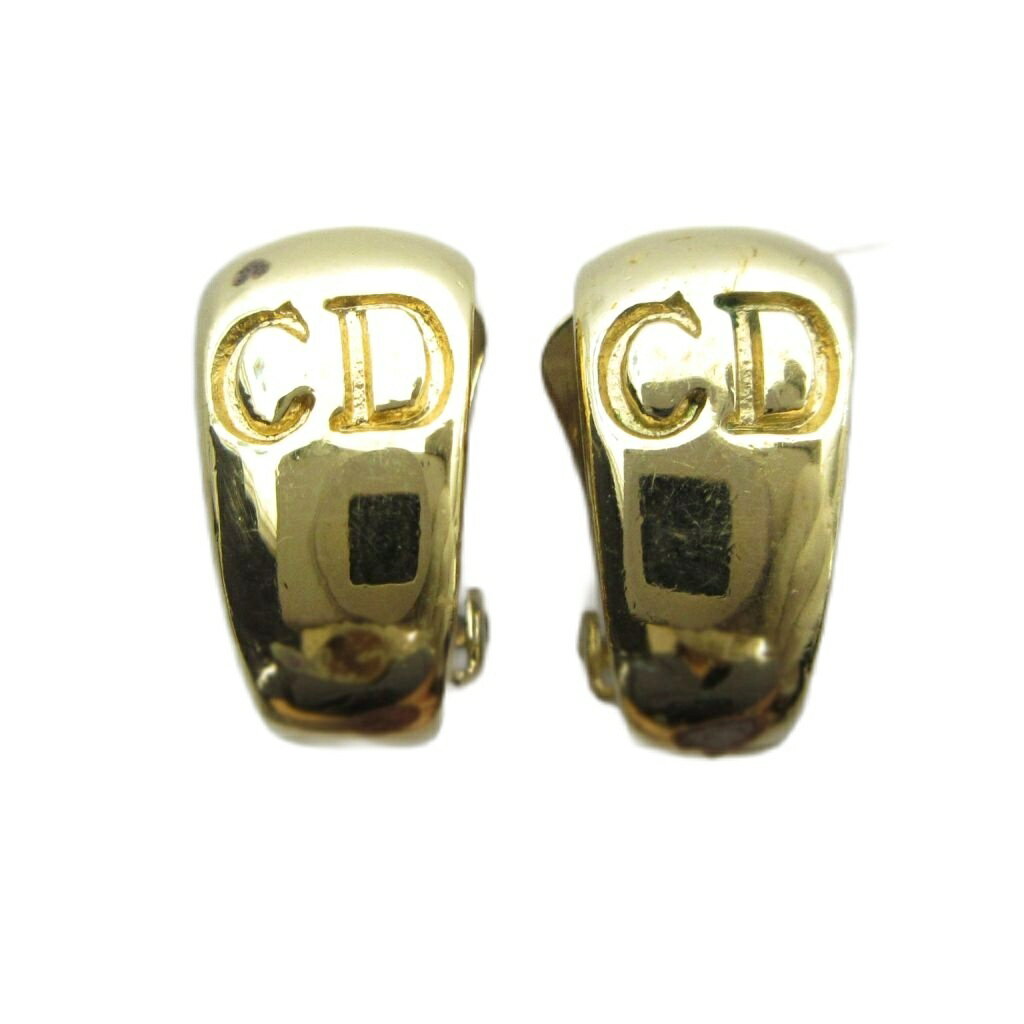 【中古】クリスチャンディオール Christian Dior イヤリング アクセサリー 両耳用 クリップ式 ゴールド色 ■GY18 /MQ ■OH レディース 【ベクトル 古着】 260430ブランドクリスチャンディオール Christia...