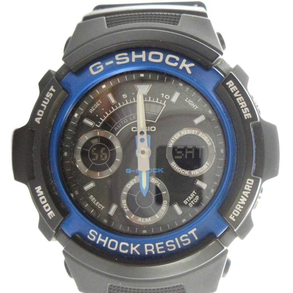 【中古】カシオジーショック CASIO G-SHOCK AW-591 腕時計 ウォッチ クォーツ アナデジ カレンダー付き 黒 ブラック ■GY18 /MQ メンズ 【ベクトル 古着】 260420ブランドカシオジーショック CASIO G...