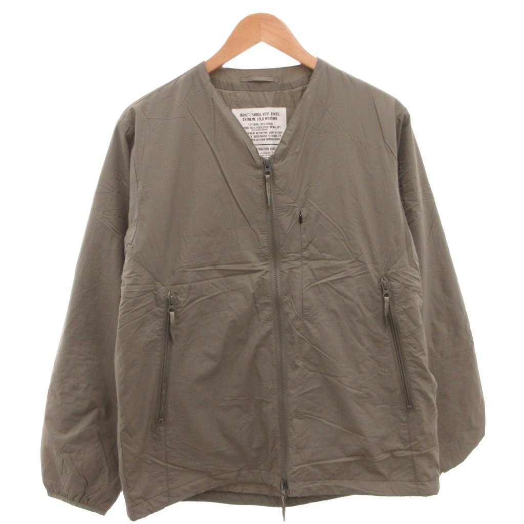 【中古】フリークスストア FREAKS STORE HIGH LOFT LINER JACKET PRIMALOFT 中綿ジャケット ブルゾン ジップアップ M グレー /FF メンズ 【ベクトル 古着】 260317ブランドフリークススト...