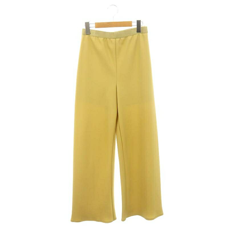 【中古】スタニングルアー STUNNING LURE ワイドパンツ フレア イージー M マスタードイエロー ゴールド色 /DO ■OS レディース 【ベクトル 古着】 240927ブランドスタニングルアー STUNNING LURE表記サ...
