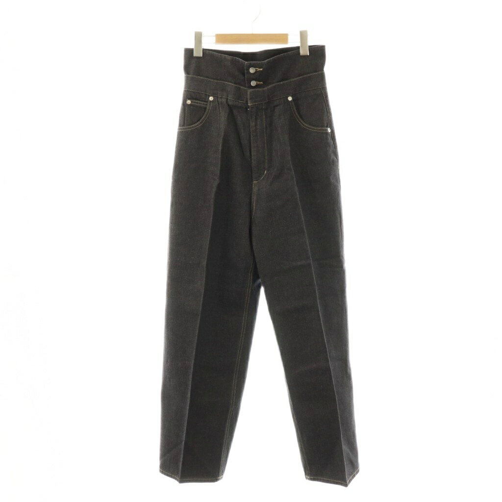 【中古】未使用品 リムアーク rim.ark 25SS Corset denim PT パンツ デニム 38 ダークグレー /DO ■OS レディース 【ベクトル 古着】 251223ブランドリムアーク rim.ark 表記サイズ38実寸サ...