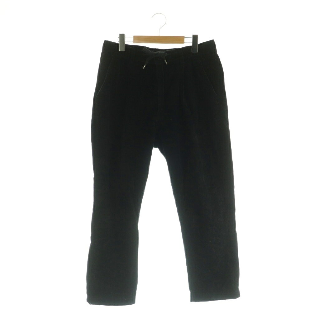 【中古】ビームス BEAMS テーパードパンツ コーデュロイ M 黒 /MI ■OS ■AD メンズ 【ベクトル 古着】 251223ブランドビームス BEAMS表記サイズM実寸サイズウエスト：79cm　もも幅：32cm　裾幅：19cm　股...