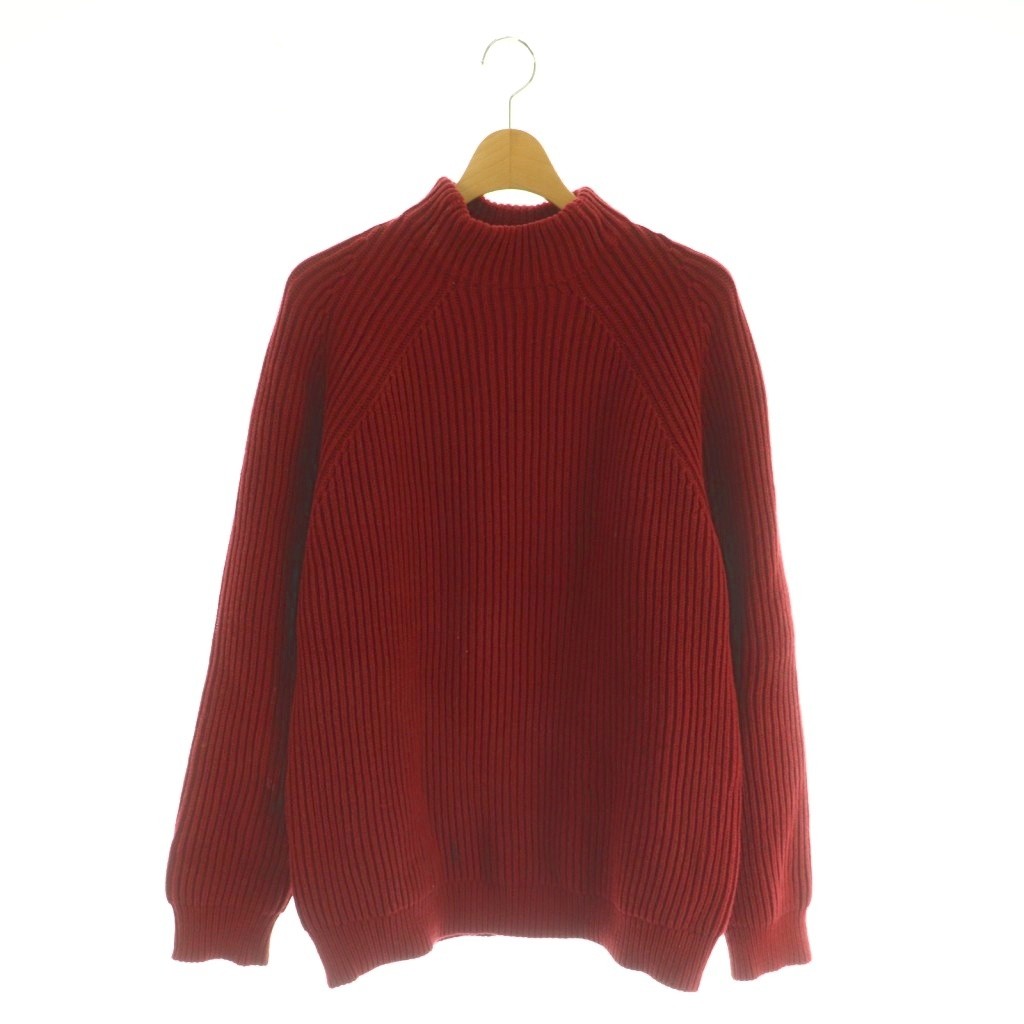 【中古】B&Y ユナイテッドアローズ BEAUTY&YOUTH ビューティー&ユース ニット セーター モックネック ワインレッド /MI ■OS ■AD メンズ 【ベクトル 古着】 251223ブランドB&Y ユナイテッドアローズ BEA...