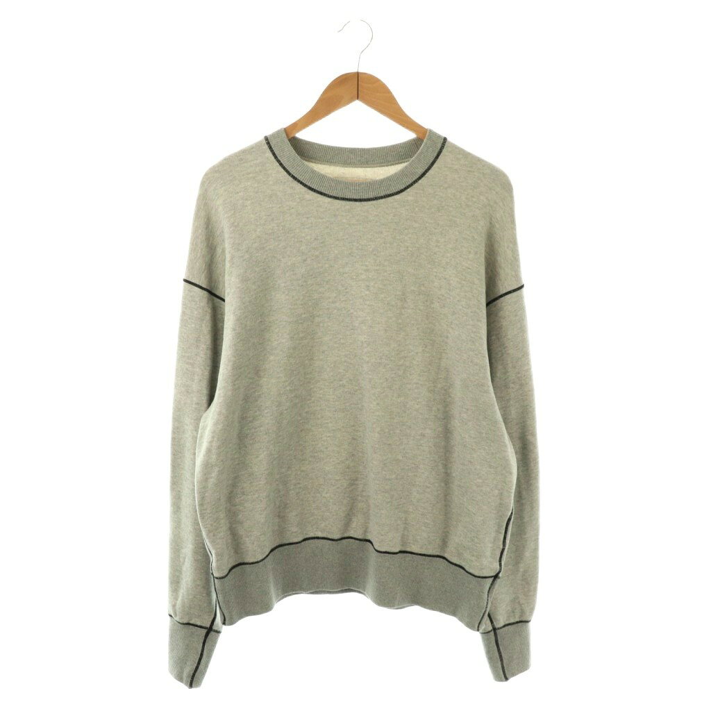 【中古】ジエダ Jieda DRAPING SWEAT CREW スウェット プルオーバー 長袖 2 グレー /HK ■OS ■SH メンズ 【ベクトル 古着】 260115ブランドジエダ Jieda表記サイズ2実寸サイズ肩幅：63cm　身...