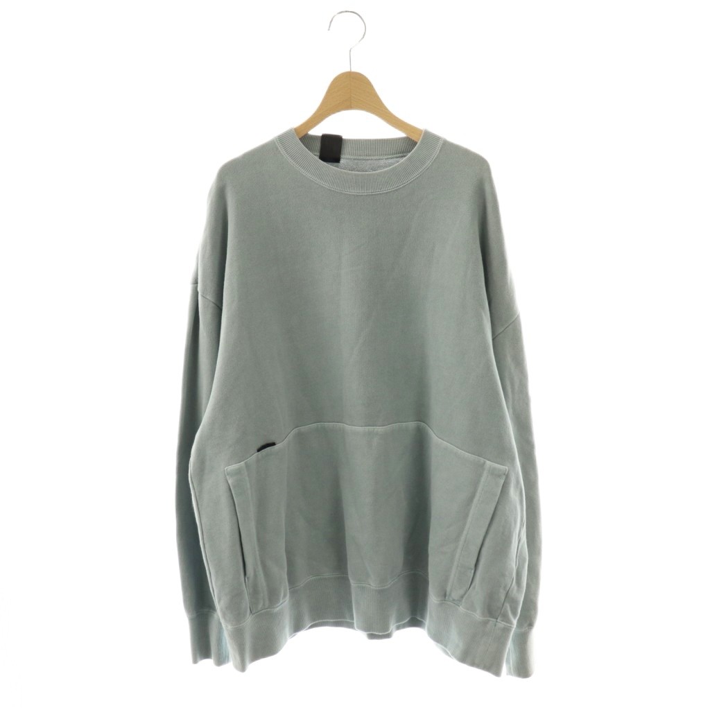 【中古】ミスターハリウッド N.HOOLYWOOD CREWNECK SWEATSHIRTスウェットシャツ トレーナー 長袖 コットン 36 ライトブルー 2242-CS61-033 /NR ■OS ■SH メンズ 【ベクトル 古着】 26...