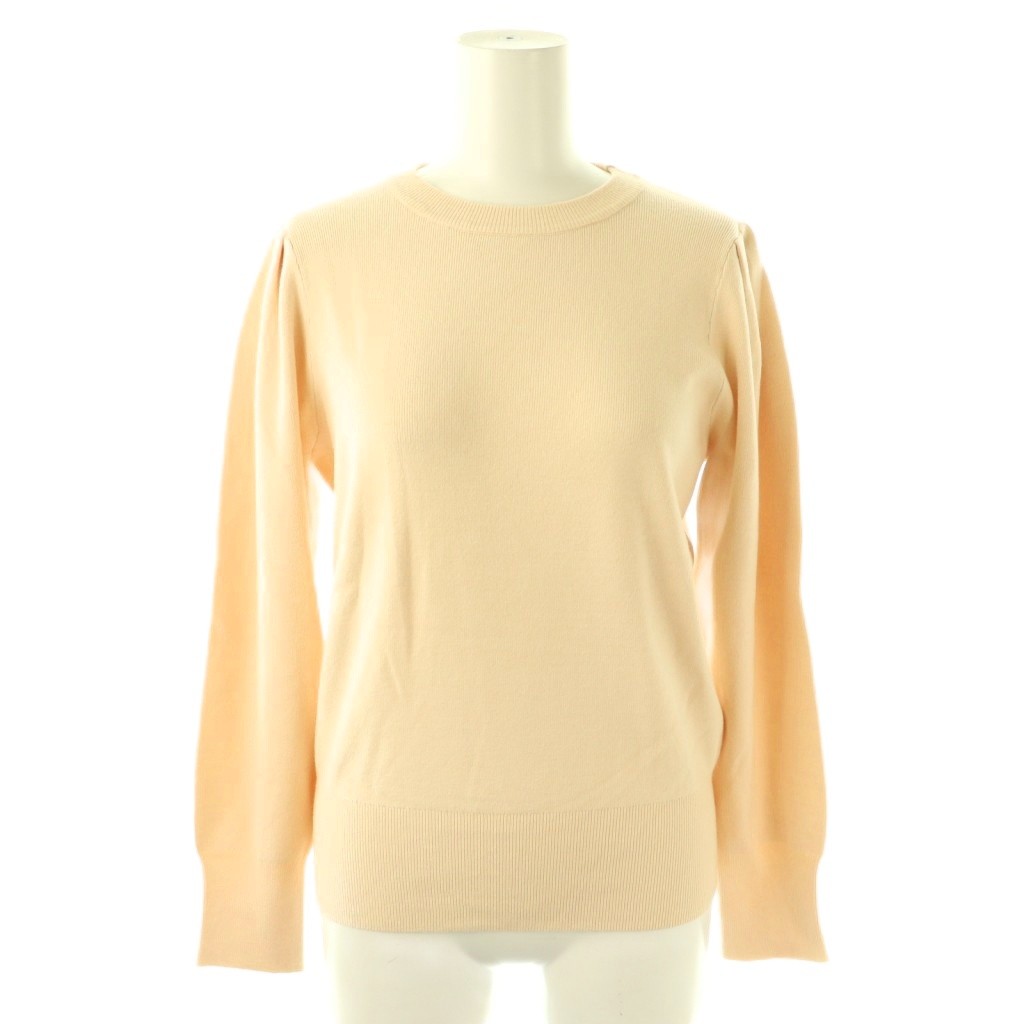 【中古】ジャーナルスタンダード レリューム JOURNAL STANDARD relume ウォッシャブルパフスリーブニット セーター プルオーバー F ベージュ /CX ■OS レディース 【ベクトル 古着】 260119ブランドジャーナ...