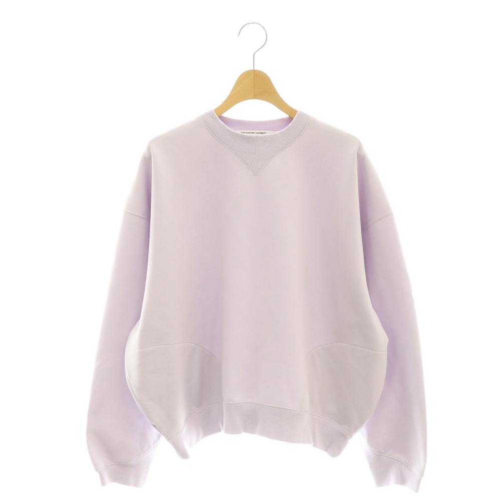 【中古】キャサリンハムネット KATHARINE HAMNETT × ロンハーマン Ron Herman 25SS スウェットプルオーバー トレーナー XS ラベンダー /DF ■OS レディース 【ベクトル 古着】 260122ブランドキ...
