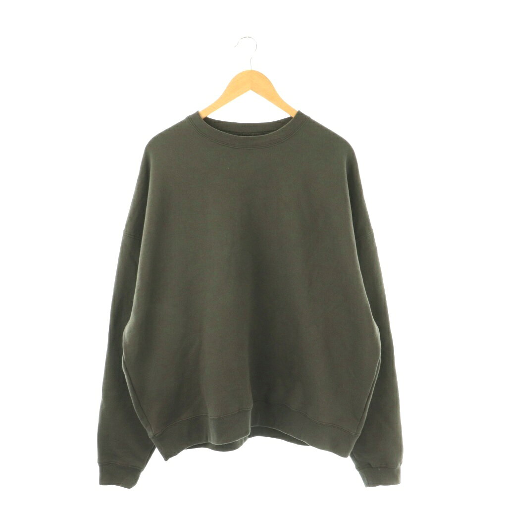 【中古】フリークスストア FREAKS STORE 25AW12oz ヘビーウェイト ビッグシルエット スウェット トレーナー L チャコール /ES ■OS レディース 【ベクトル 古着】 260207ブランドフリークスストア FREAK...