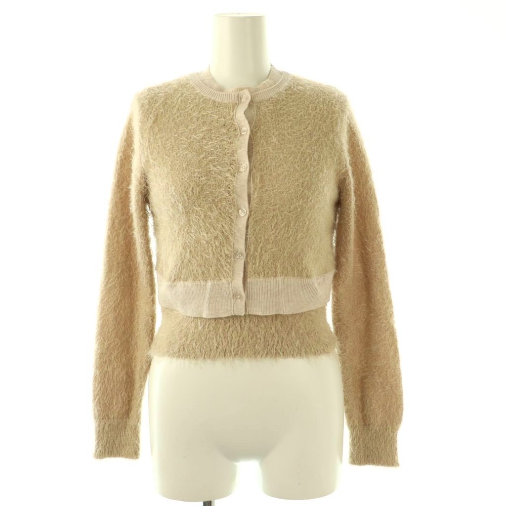 【中古】スナイデル SNIDEL 24AW フェザーライクアンサンブルニットカーディガン カットソー F ベージュ /HK ■OS レディース 【ベクトル 古着】 260216ブランドスナイデル SNIDEL表記サイズF実寸サイズ肩幅：32...
