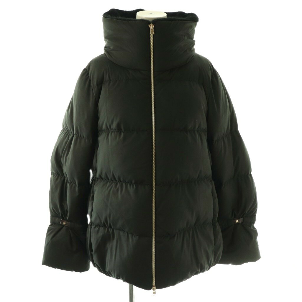 【中古】ヘルノ HERNO PI002141D Arendelle ダウンジャケット ジップアップ 40 ネイビー /DF ■OS レディース 【ベクトル 古着】 260312ブランドヘルノ HERNO表記サイズ40実寸サイズ肩幅：40cm...